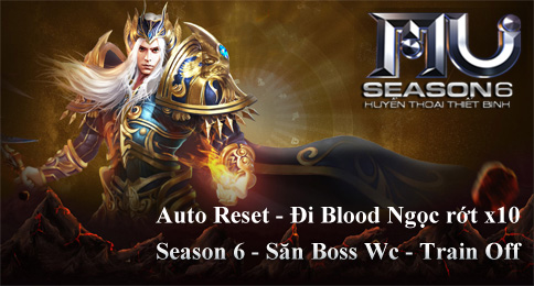 MU Toàn Quốc - Auto Reset In Game - Phiên Bản Season 6
